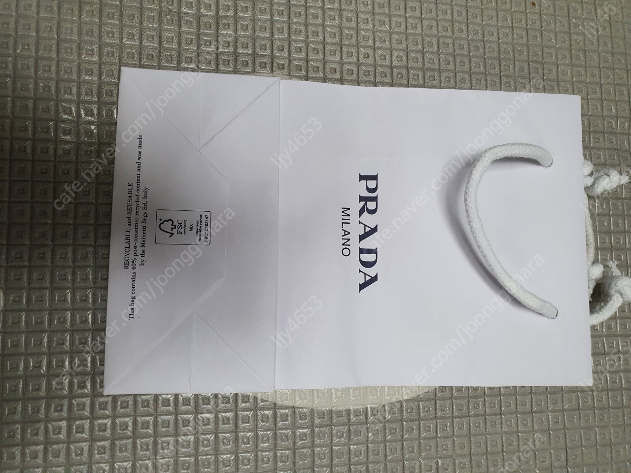 구찌 프라다 입생로랑 종이백 종이가방 기타 생활용품 중고나라